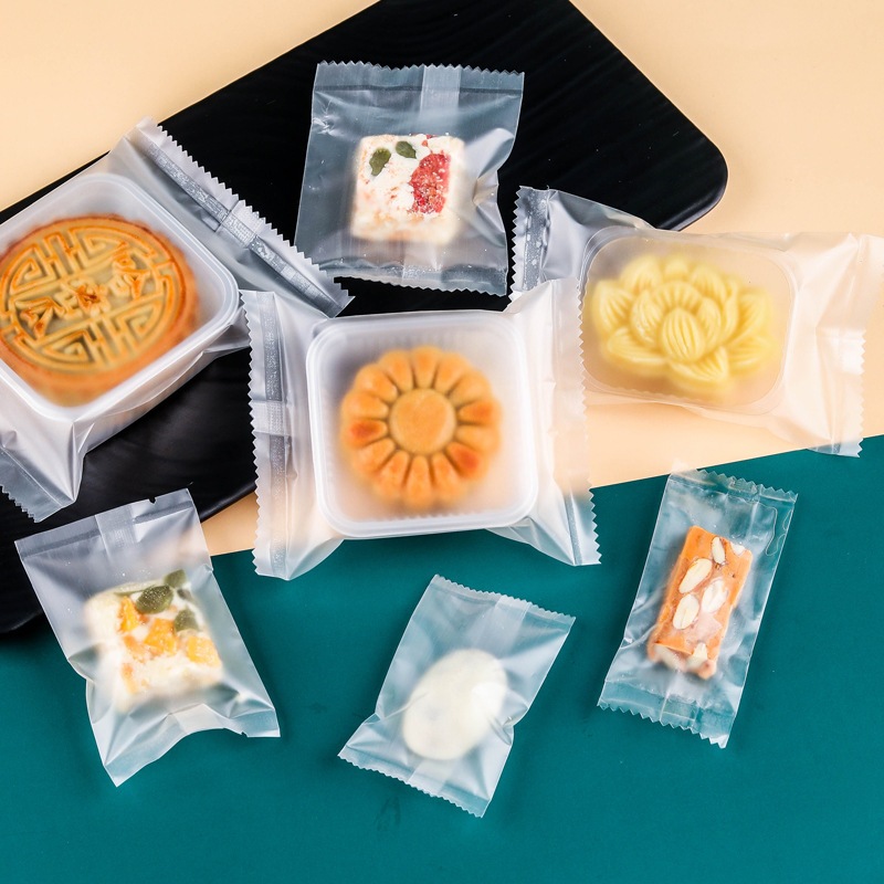 100pcs Frosted Matte Open Top Food Goodie Candy Cookies Packaging candy ...