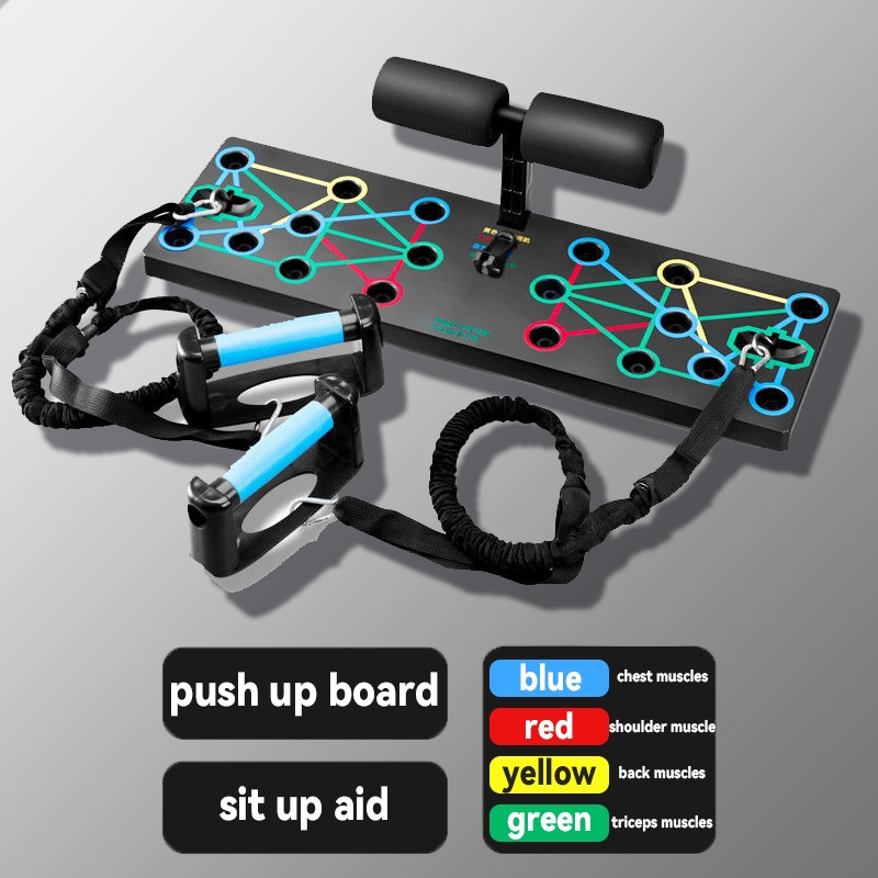 New 12 in 1 Push Up Board System Foldable Fitness Exercise Push-up ...