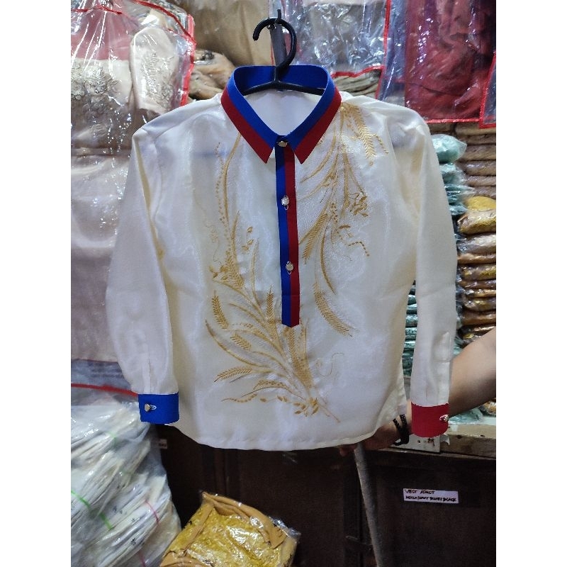PILIPINO MODERN BARONG TAGALOG for kids and Adult | Shopee Philippines