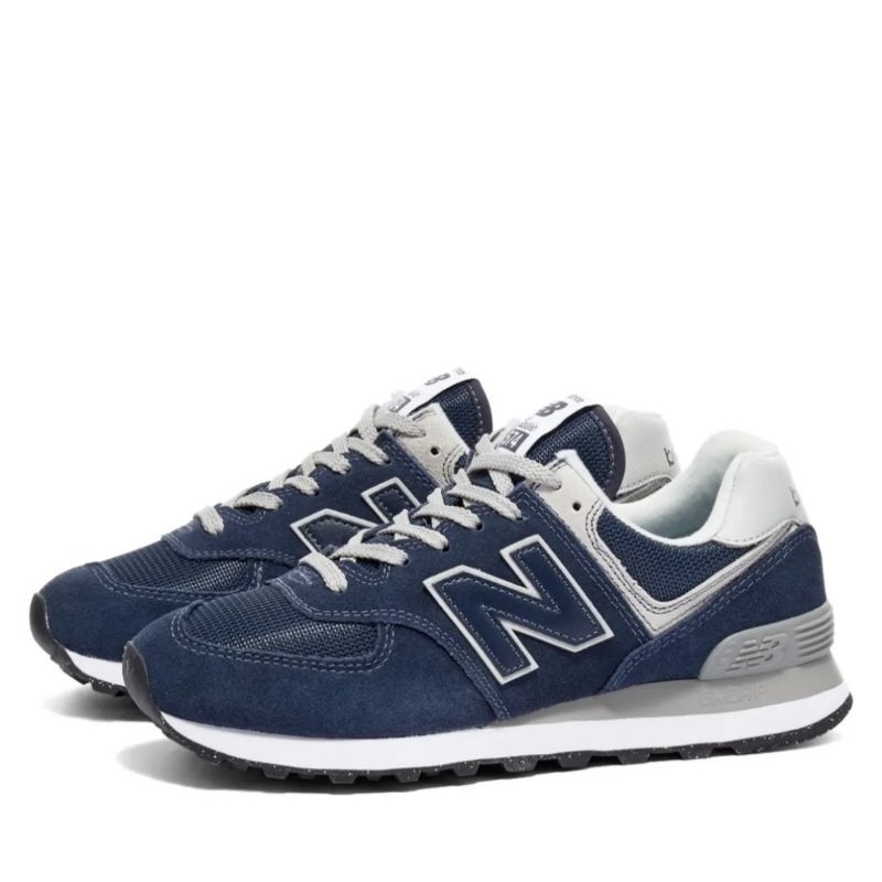 Original NB 574 Navy Blue | Shopee Philippines