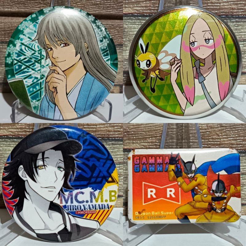 Mixed Anime, Games and other Collectible Pin Buttons/Can Badges ...