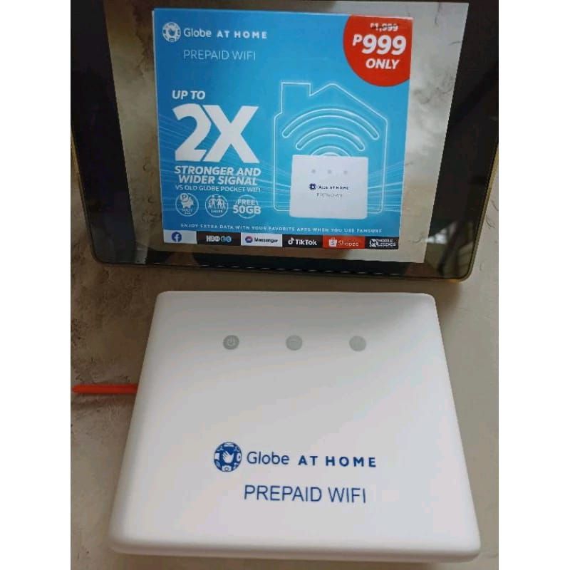 Globe at Home Prepaid WiFi New Model ZTE MF293N | Shopee Philippines