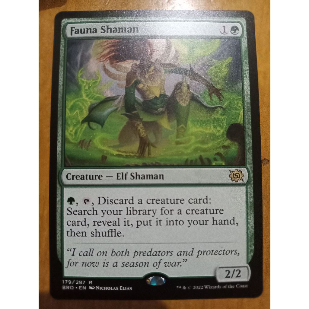MTG Fauna Shaman Rare The Brothers' War BRO Magic: the Gathering ...