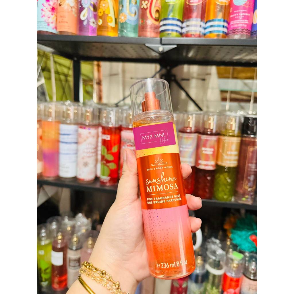 Bath & Body Works Sunshine Mimosa Fragrance Mist - 236ml | Shopee ...