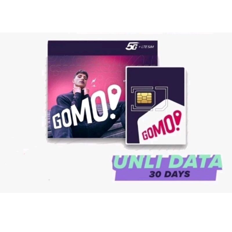 GOMO SIM WITH 30 DAYS UNLIMITED DATA | Shopee Philippines