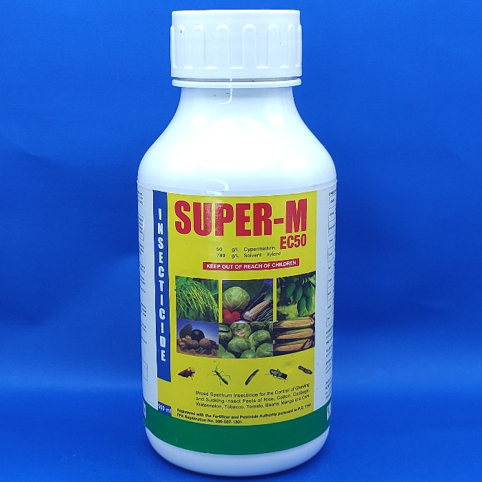 SUPER M EC50 CYPERMETHRIN (1 LITER/500 ML) | Shopee Philippines
