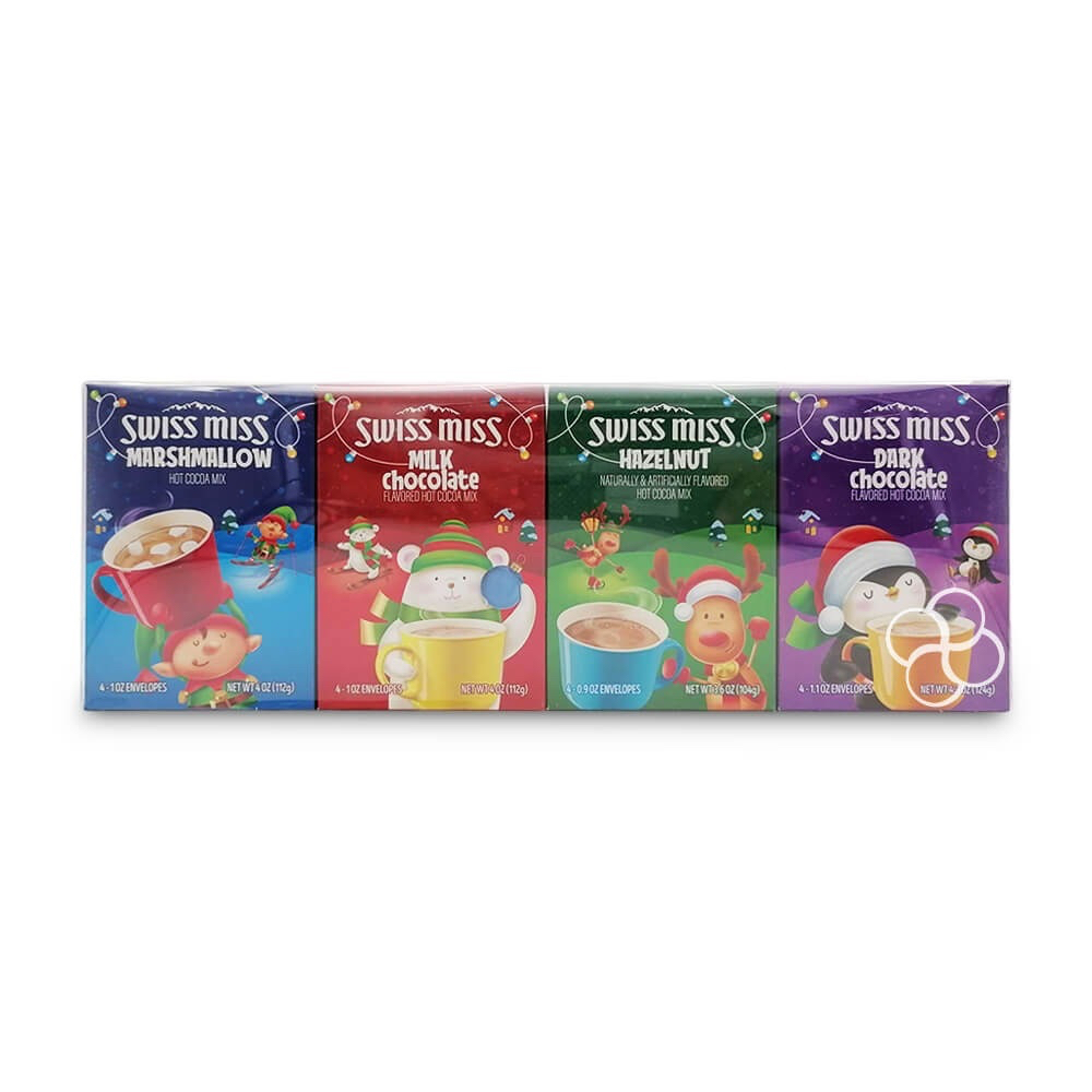 Swiss Miss Holiday Assorted Flavor Hot Cocoa Gift Pack Per PC ONLY 112g ...