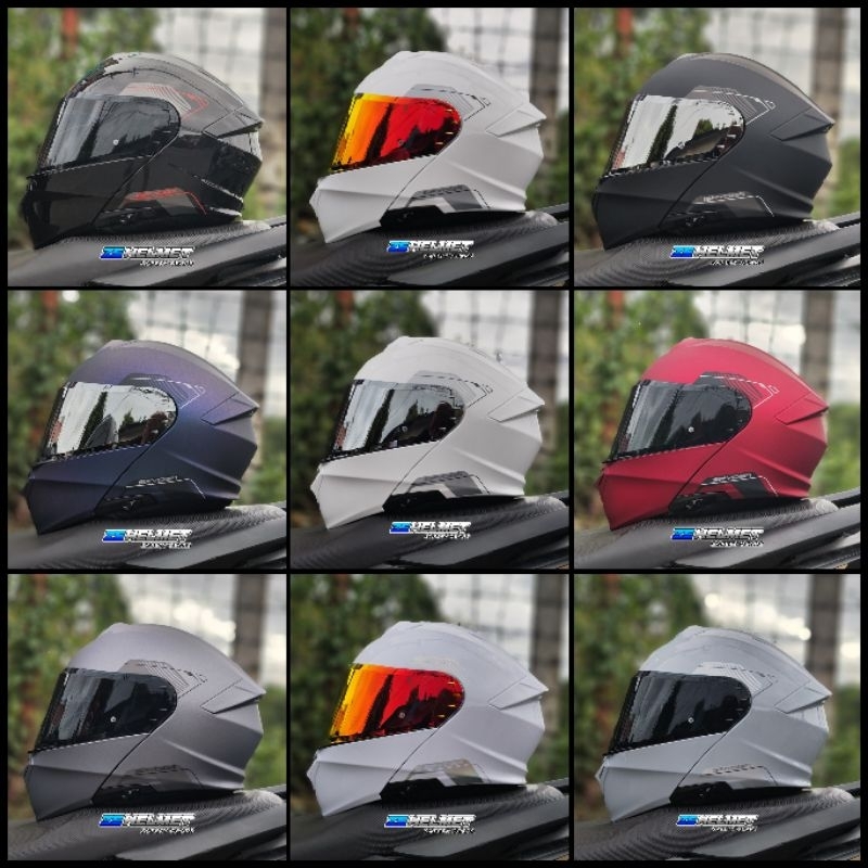 SPYDER FORCE PD WHITE - FLASH RED VISOR | Shopee Philippines