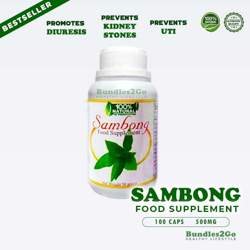 Sambong Herbal Capsule Original Plant Leaves Extract Kidney Stone Food ...