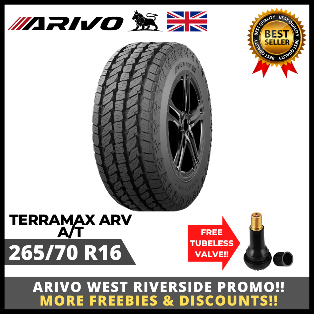 ARIVO 265/70 R16 ALL TERRAIN 112T - TERRAMAX ARV A/T (FREE GIFT!!) | Shopee Philippines