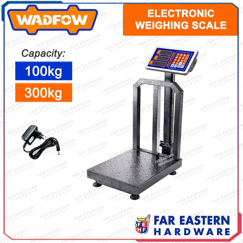 WADFOW Electronic Weighing Scale Digital 100kg | 300kg WFMT | Shopee ...