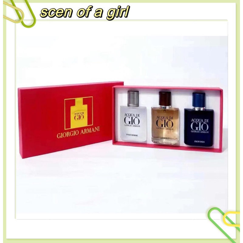 Giorgio Perfume Gift Set 3 in 1 us tester oil basd long lasting 30ml X3 ...