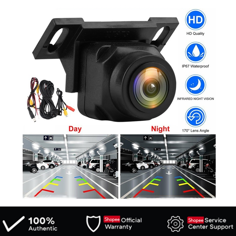 Universal rearview camera 170° HD night vision car reversing camera ...