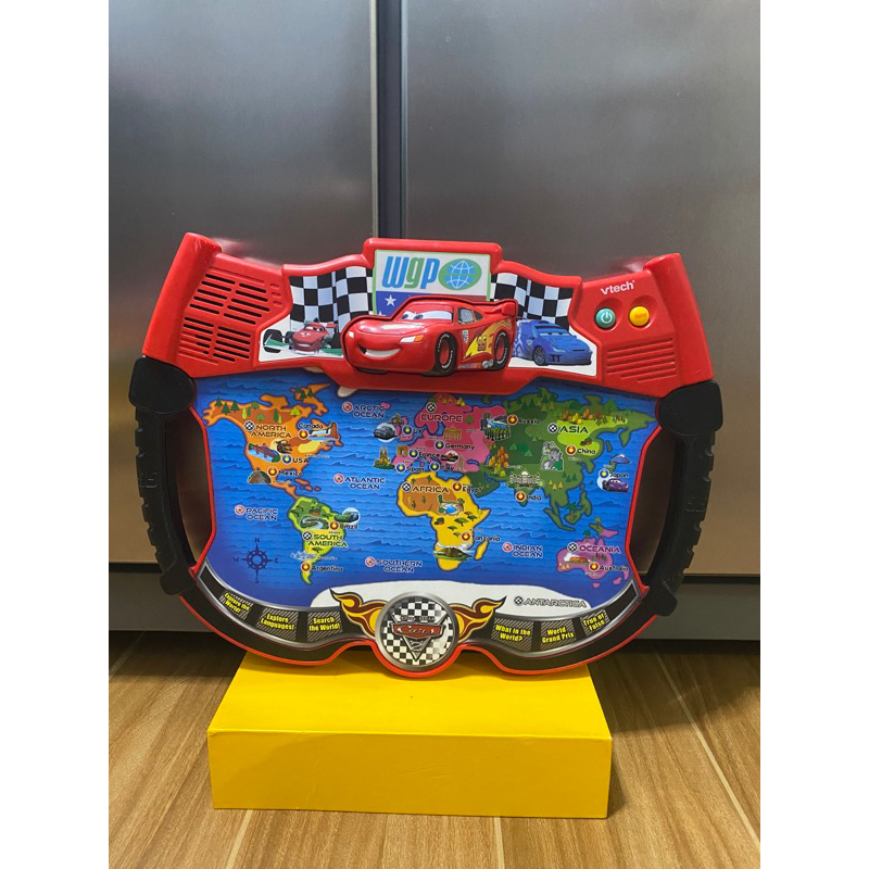Vtech Lightning Mcqueen Interactive World Map | Shopee Philippines