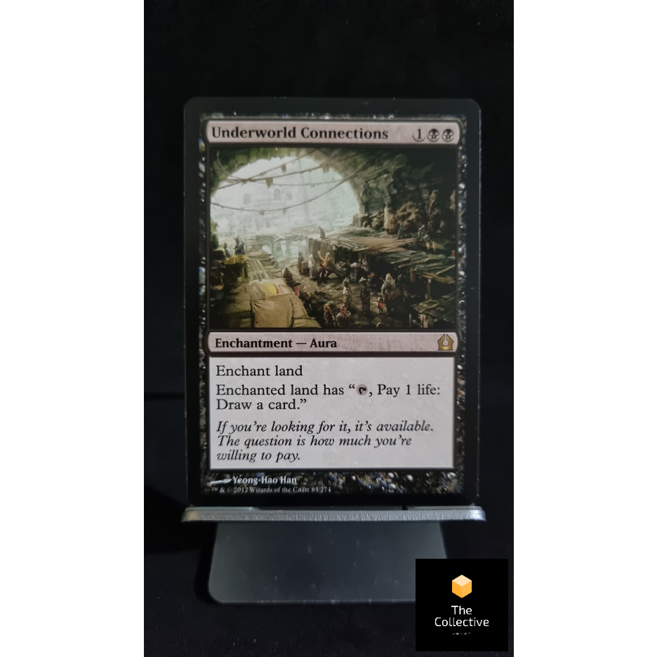 Magic the Gathering - MTG Card Game - Underworld Connections - [BLACK ...