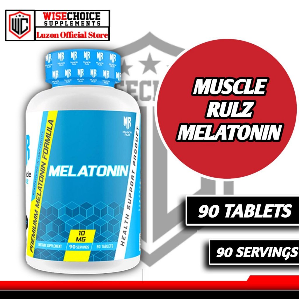 Muscle Rulz Melatonin 90 tablets | Shopee Philippines