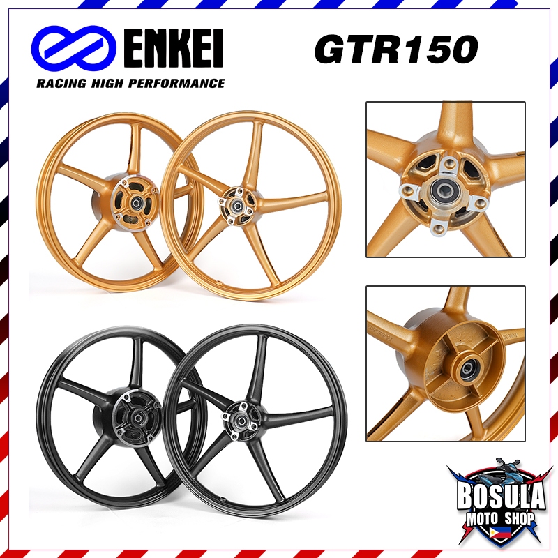 Enkei Mags 522 For GTR150 Winner150 Front Disc 4 holes Rear Disc 4 ...