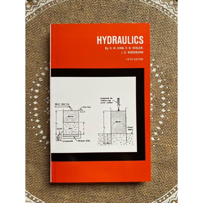 Hydraulics by H. W. King C. O. Wisler | Shopee Philippines