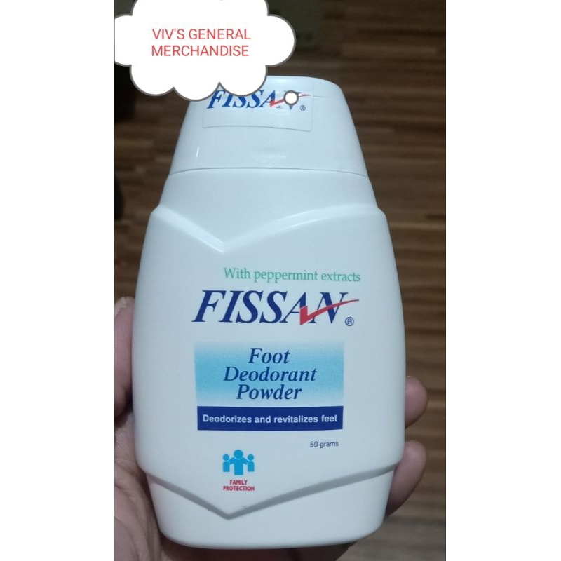 Fissan Foot Deodorant Powder ( 50g ) | Shopee Philippines