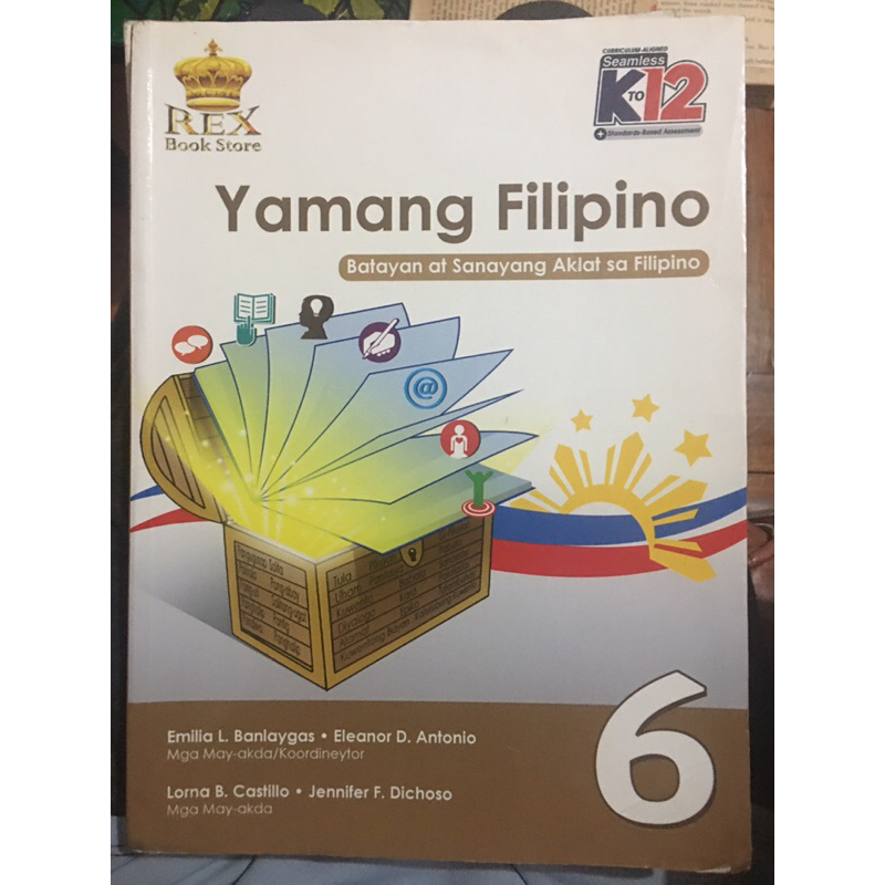 Yamang Filipino Grade 6 Rex Bookstore (2015 Edition) | Shopee Philippines