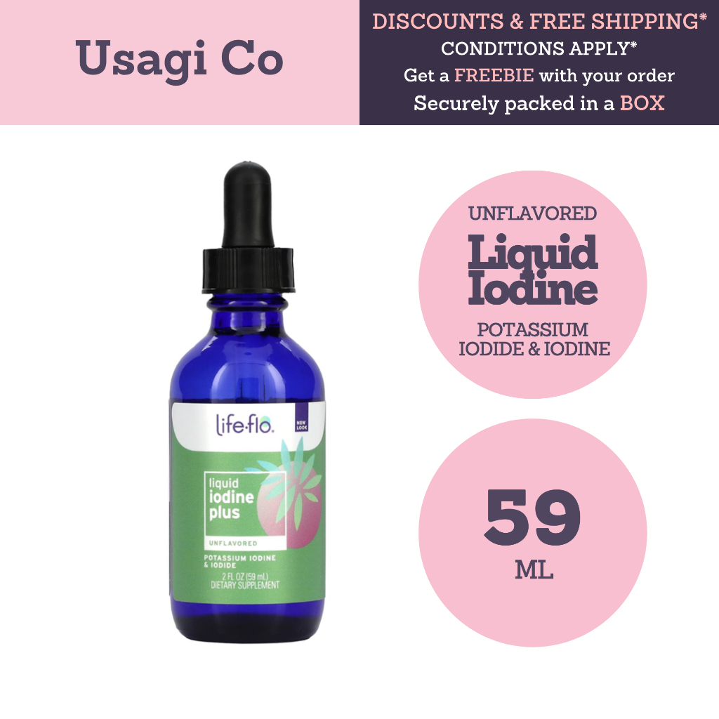 Life-flo, Liquid Iodine Plus, With Potassium Iodide & Iodine ...
