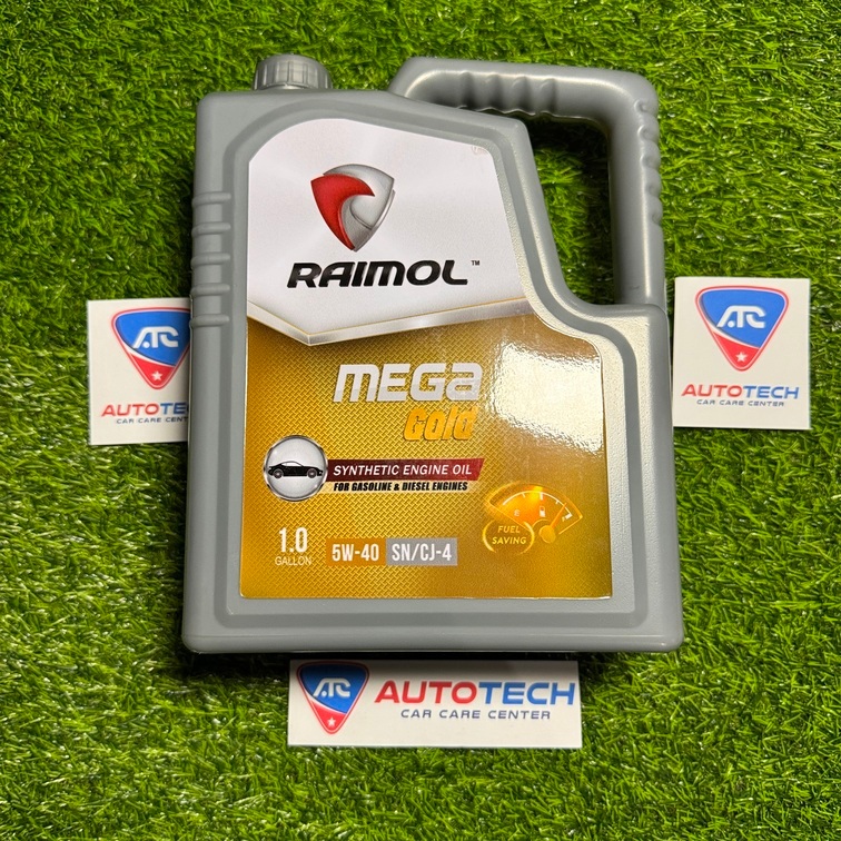 RAIMOL MEGA GOLD 4L 5W40 SN SM CJ4 FULLY SYNTHETIC ENGINE OIL | Shopee ...