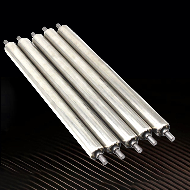 25mm*300mm Conveyor Roller Carboon Steel Assembly Line Bearing Roller ...