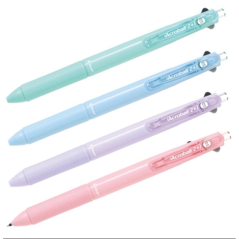Pilot Japan Acroball 2+1 0.5mm Pastel Series Multipen | Shopee Philippines