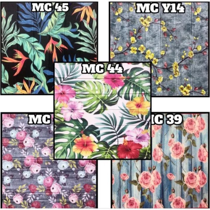 Aceking wallpaper 3D PE foam wood panel 70cm by 70cm self adhesive wall ...