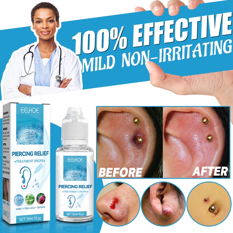 Piercing Aftercare Saline Solution Nasal /Belly/Tattoo/ For New ...