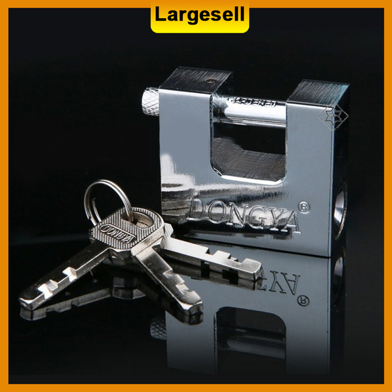 90mm Heavy Duty Padlock Stainless Steel Rectangular Padlock Super Large ...