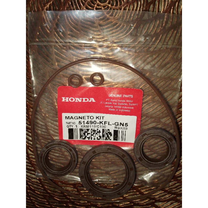 Magneto Oils Seal Kit For Honda XRM 110 Wave 100/ 110/ C100 genuine ...