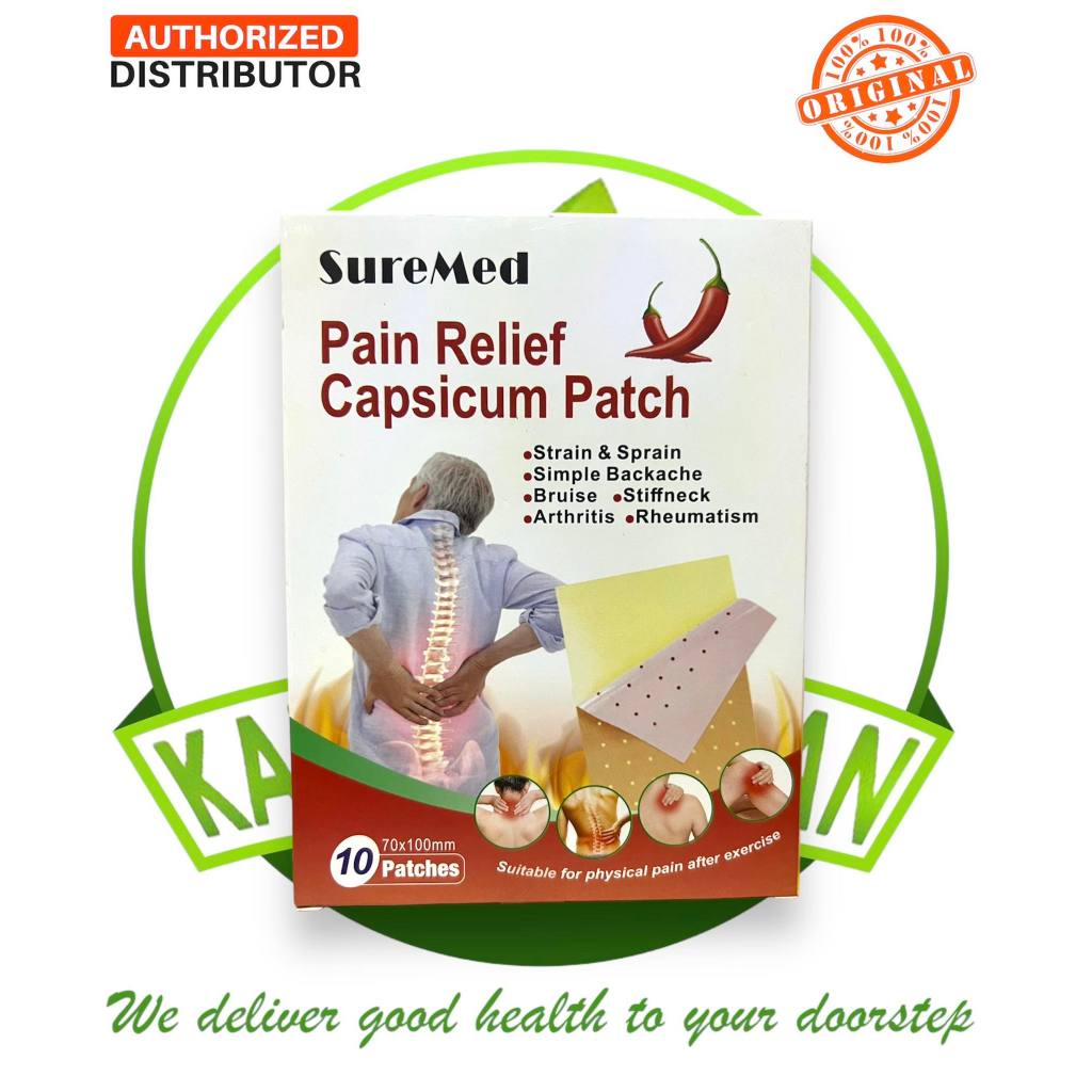 Pain-Relief-Capsicum-Patch | Shopee Philippines