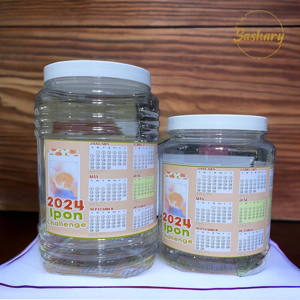2025 PEACH FUZZ Ipon Challenge with Calendar (JAR Coinbank) | Shopee ...