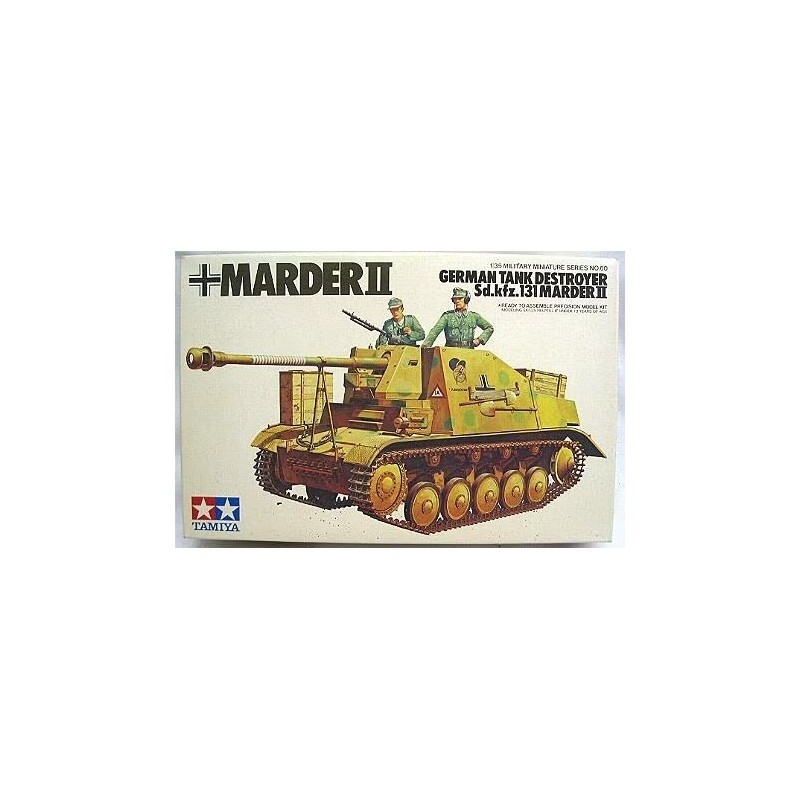 Tamiya Marder II German Tank Destroyer Sd.kfz.131 1/35 | Shopee Philippines