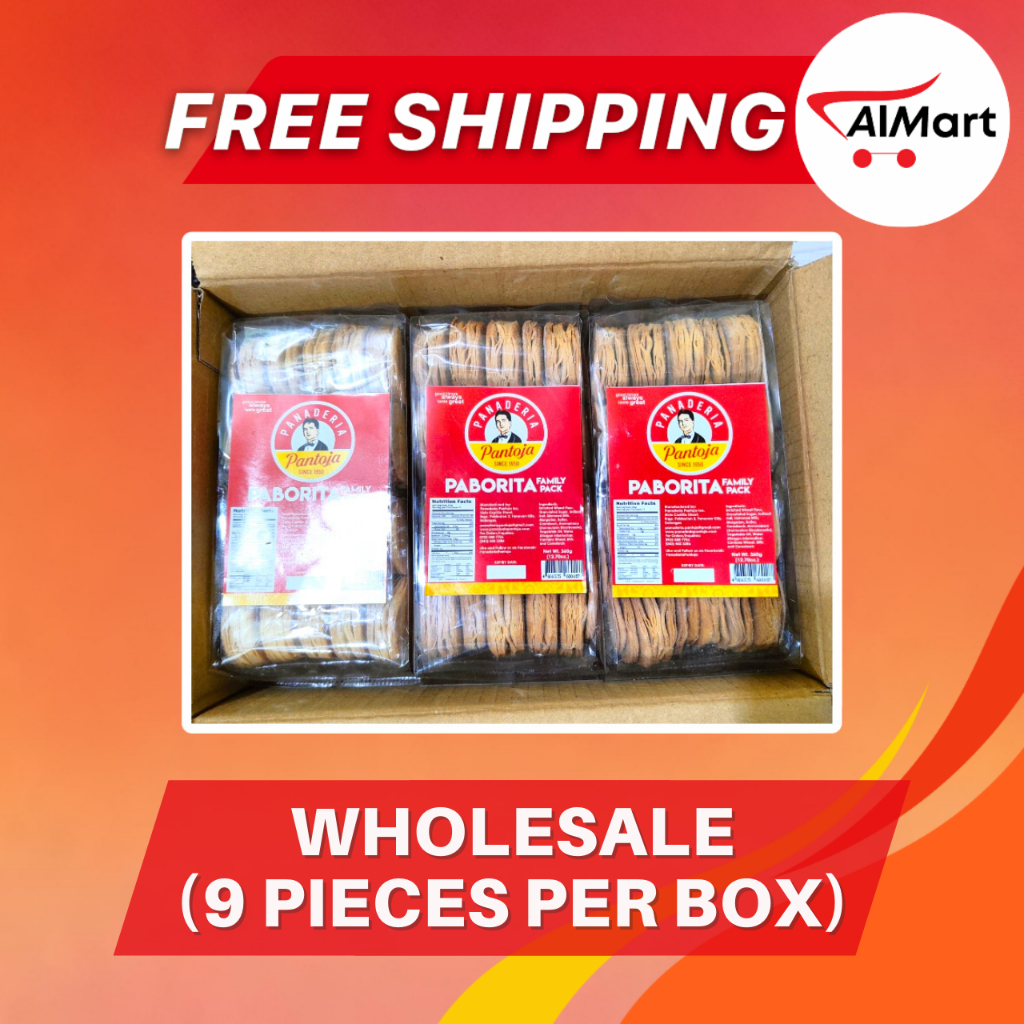 WHOLESALE! PANTOJA PABORITA FAMILY PACK (420GRAMS) (9 PIECES PER BOX ...