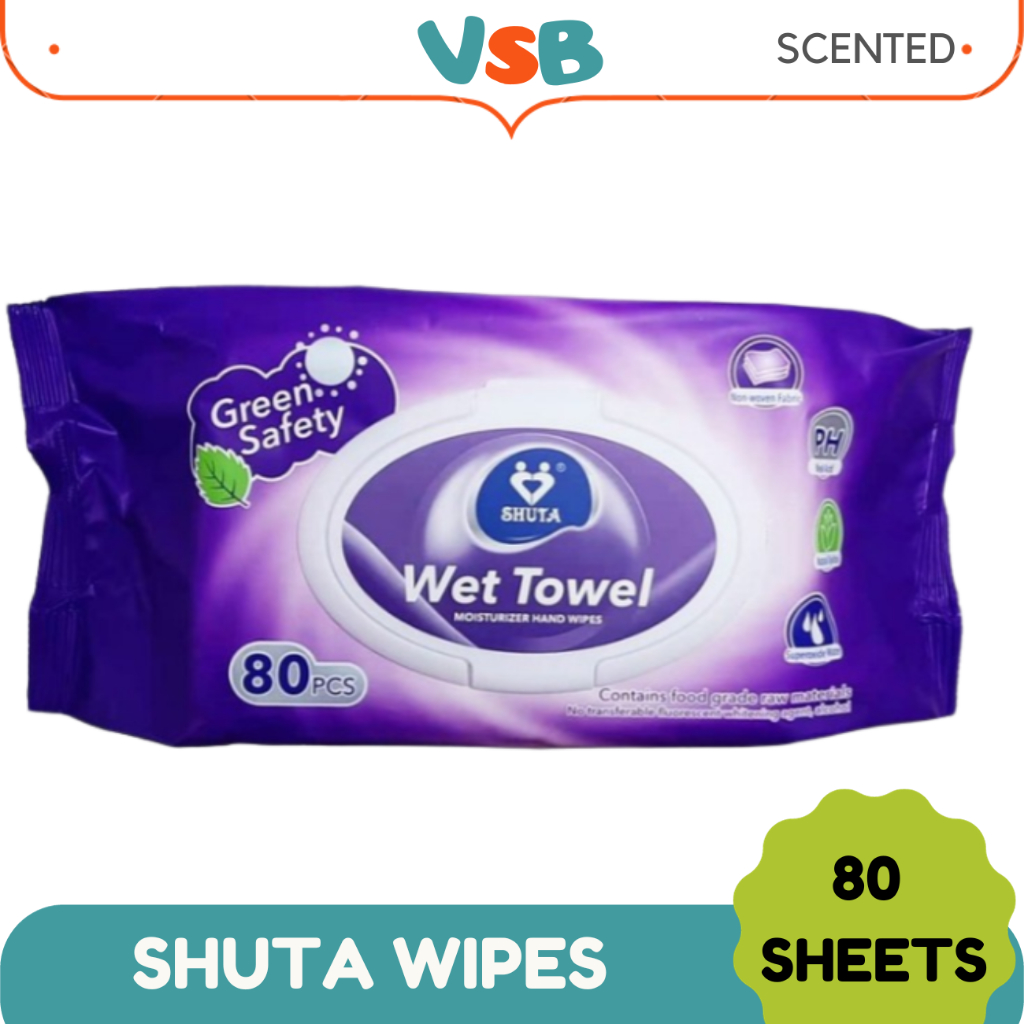 SHUTA VOILET WET WIPES BABY SAFETY 80 PULLS | Shopee Philippines