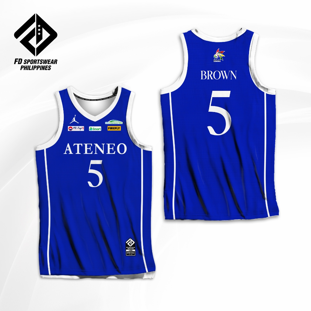 ATENEO 2024 UAAP BLUE FULL SUBLIMATED JERSEY | Shopee Philippines
