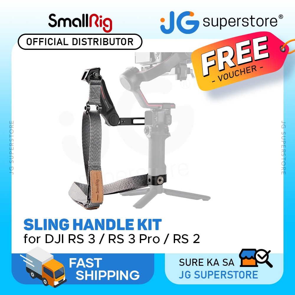 SmallRig Sling Handle with Shoulder Sling Strap for DJI RS 3 / RS 3 Pro ...