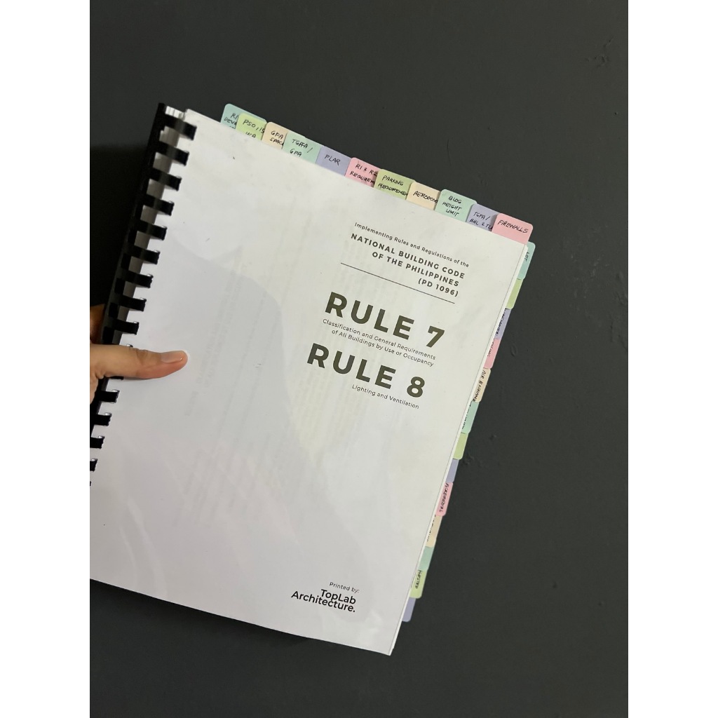 Toplab Architecture- RULE 7 & 8 NBC CORRECTED VERSION (FREE tab ...