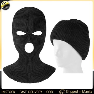 Ski Mask Hat Unisex Funny Mask Hat Tactical Mask Handmade Wool Knit ...