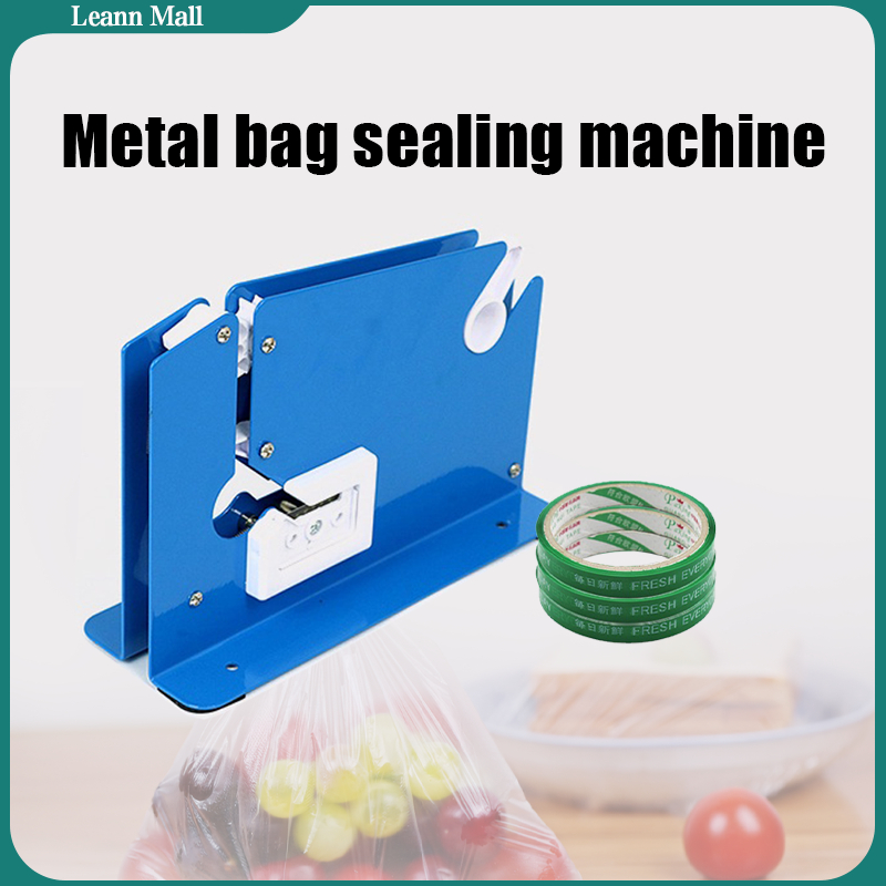 K8 Metal Bag Neck Sealer Tape Dispenser Packaging Poly Bag Sealer ...