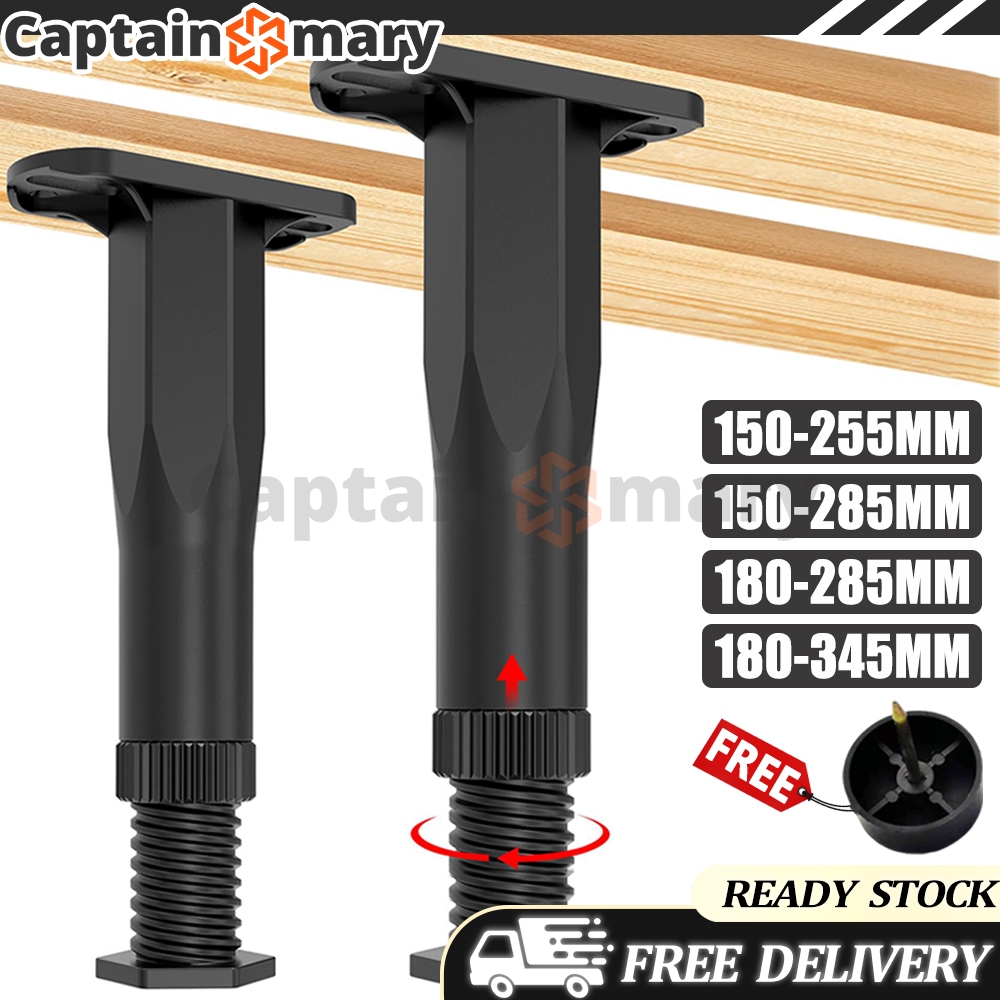 Adjustable Plastic Furniture Leg T-Shaped Retractable Bearing Table ...