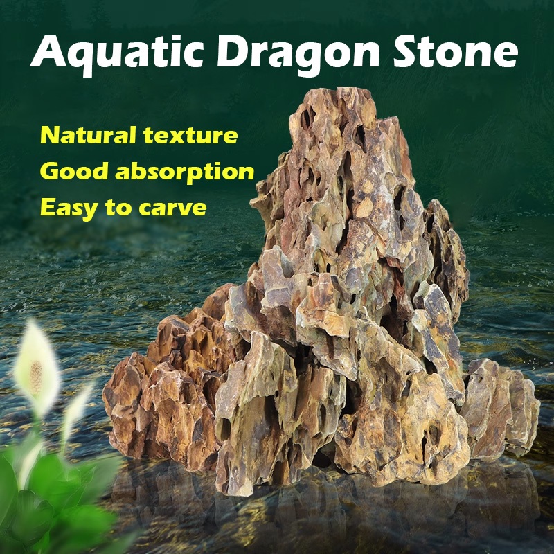 Aquatic Dragon Stone Rock Aquascaping Stone Aquariums Decoration ...