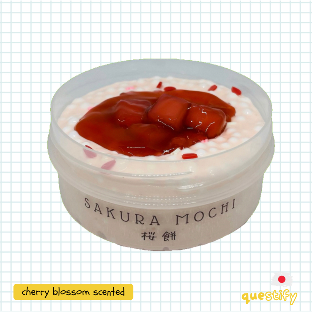 Sakura Mochi Slime (100g OR 200g) | Shopee Philippines