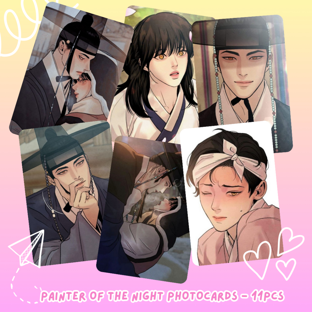 PAINTER OF THE NIGHT MANHWA PHOTOCARDS | Shopee Philippines