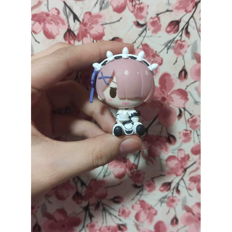 Ram chibi Re zero anime japan chix figure japan authentic ram pink ...