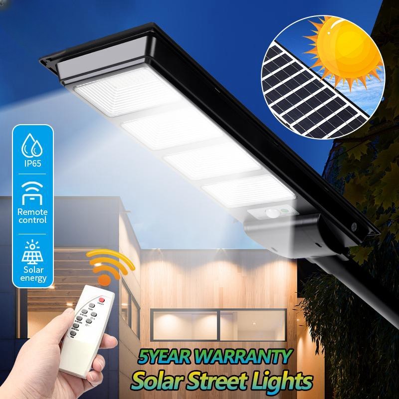 100W 200W 300W 400W LED Solar Street Lights Outdoor Waterproof IP67 for ...