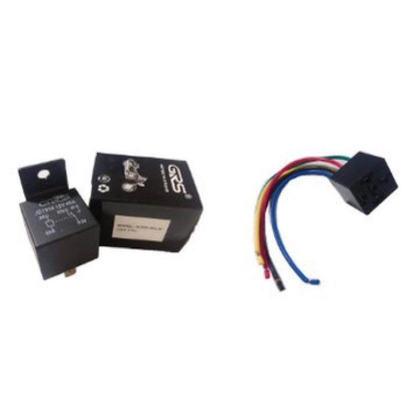 Motorcycle 1PC GRS Socket Relay & Horn Relay (12V-40A-5PIN) | Shopee ...