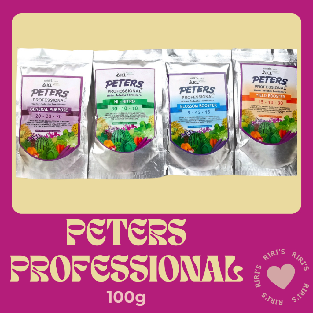 100grams PETERS PROFESSIONAL WATER SOLUBLE FERTILIZER (SOLD PER 100g ...